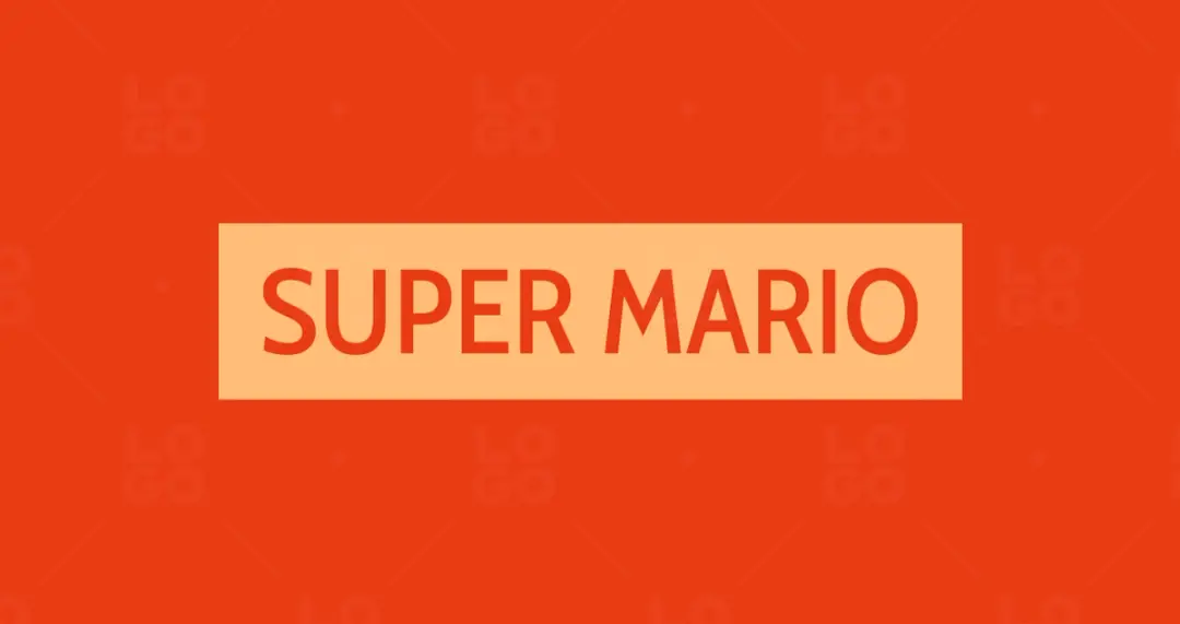 The Super Mario Logo & Brand: A Nostalgic Blast From The Past