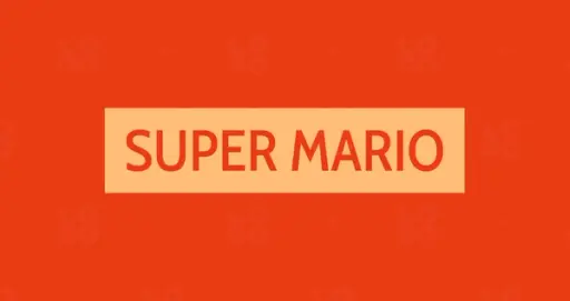The Super Mario Logo & Brand: A Nostalgic Blast From The Past