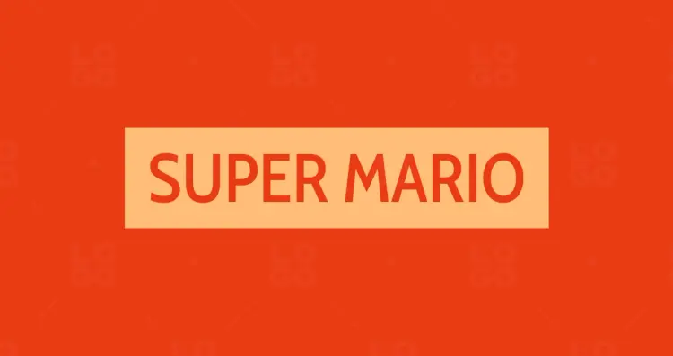 The Super Mario Logo & Brand: A Nostalgic Blast From The Past
