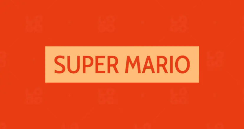 The Super Mario Logo & Brand: A Nostalgic Blast From The Past