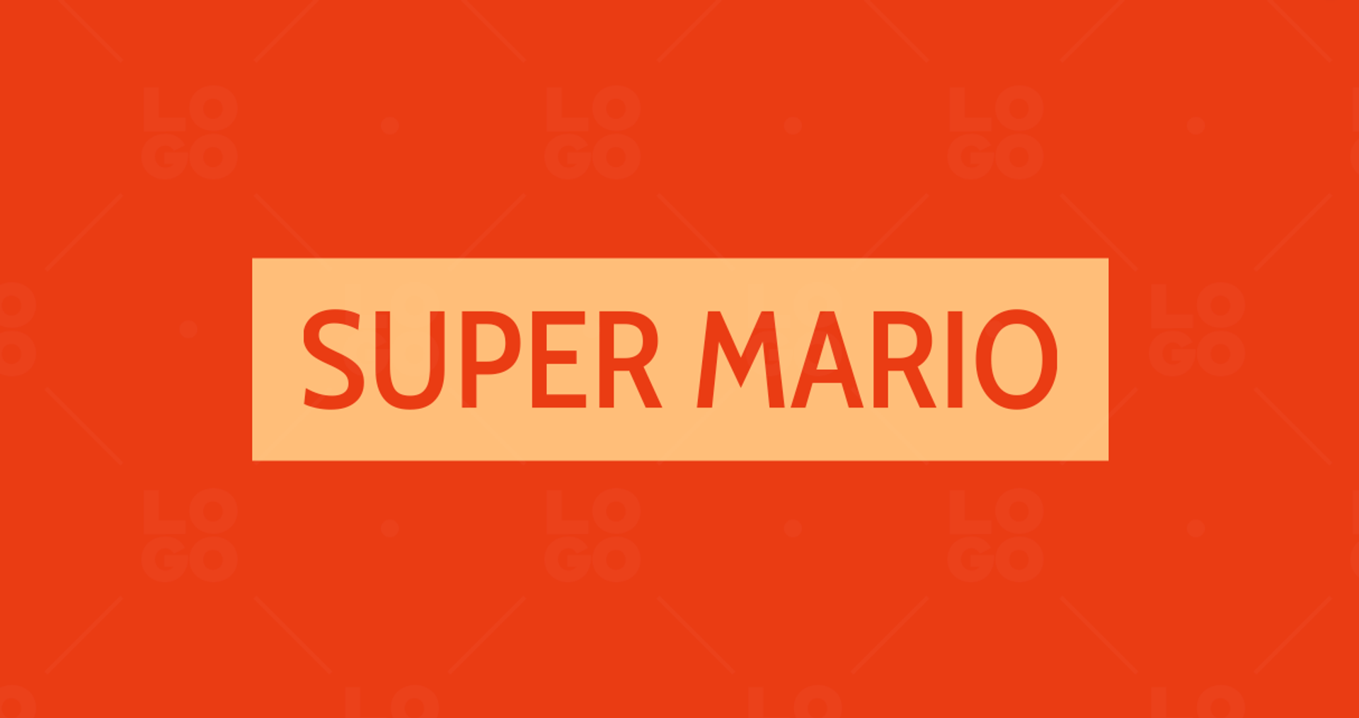 The Super Mario Logo & Brand: A Nostalgic Blast From The Past