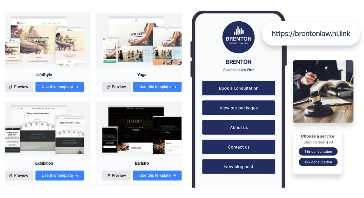 9 Brands That Offer One Page Site Vs Multi Page Site Builders