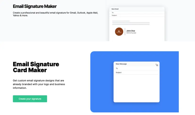 The 11 Options For The Best Email Signature Generator Online