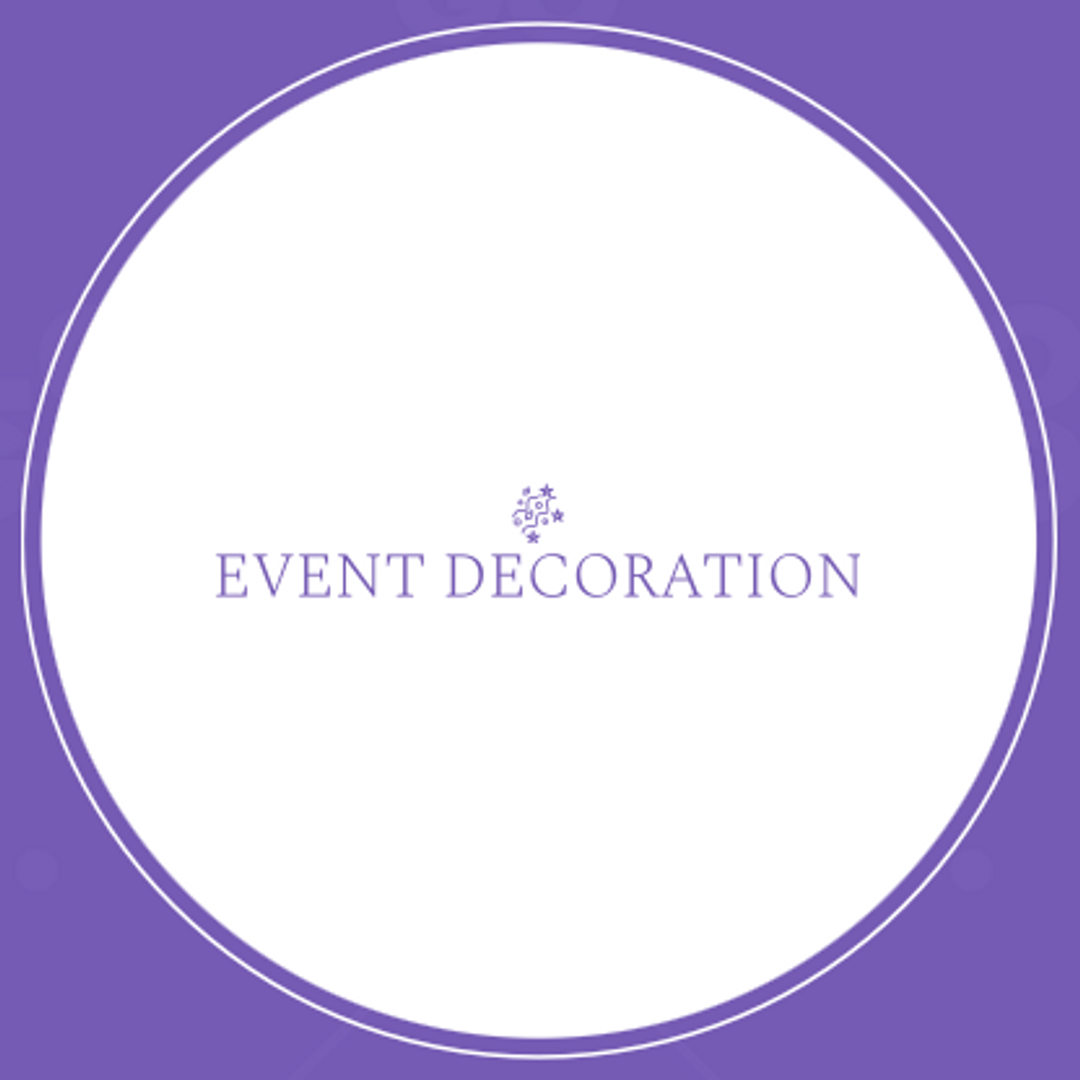 Event Decoration Logo Maker | LOGO.com