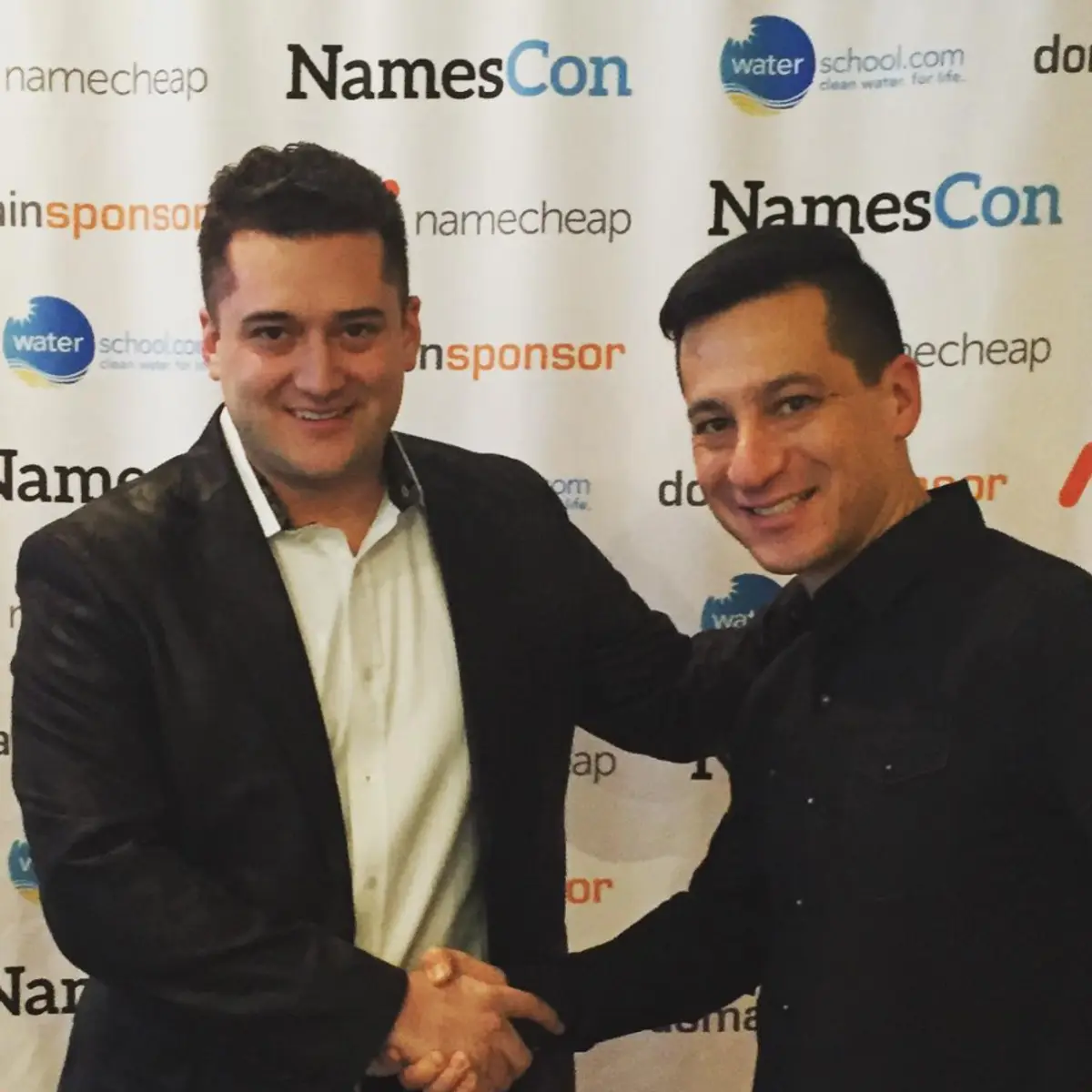 Matt Holmes Handshaking During Coronavirus