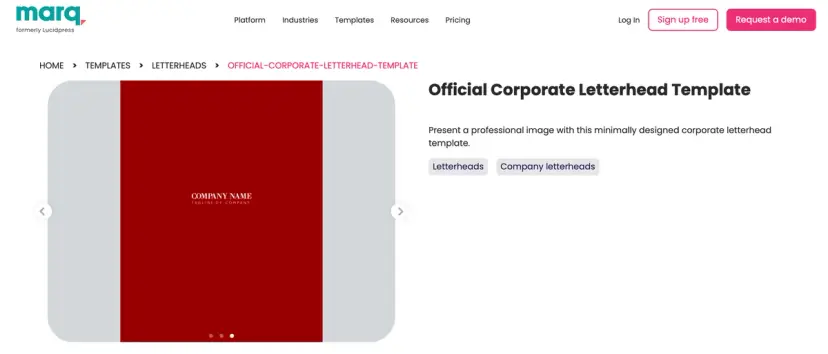 9 Best Business Letterhead Templates For Professional Reports