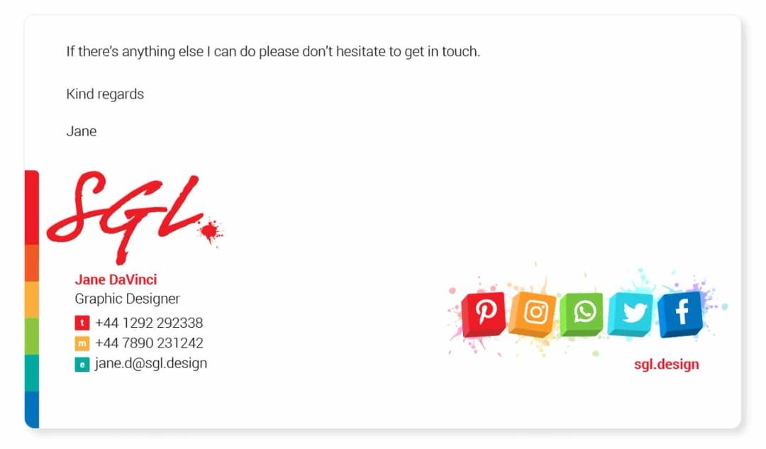Create A Professional Email Signature: 15 Examples And Best Practices Create A Professional Email Signature: 15 Examples And Best Practices