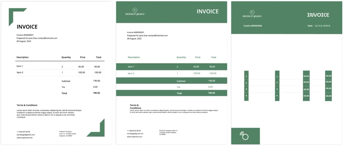 10 Options: Construction Invoice Template To Build Authority