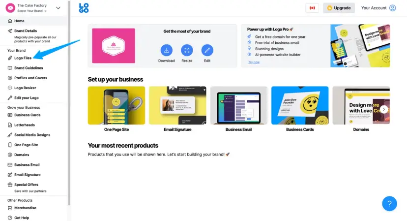 Create a logo for free