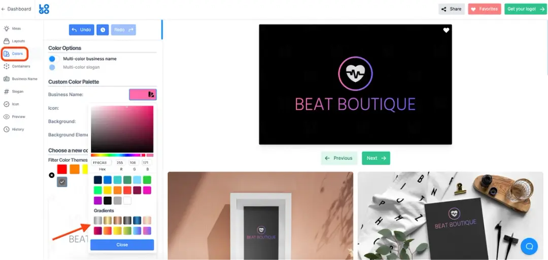 Feature Release: Create Dynamic Gradient Logos For Free With LOGO.com