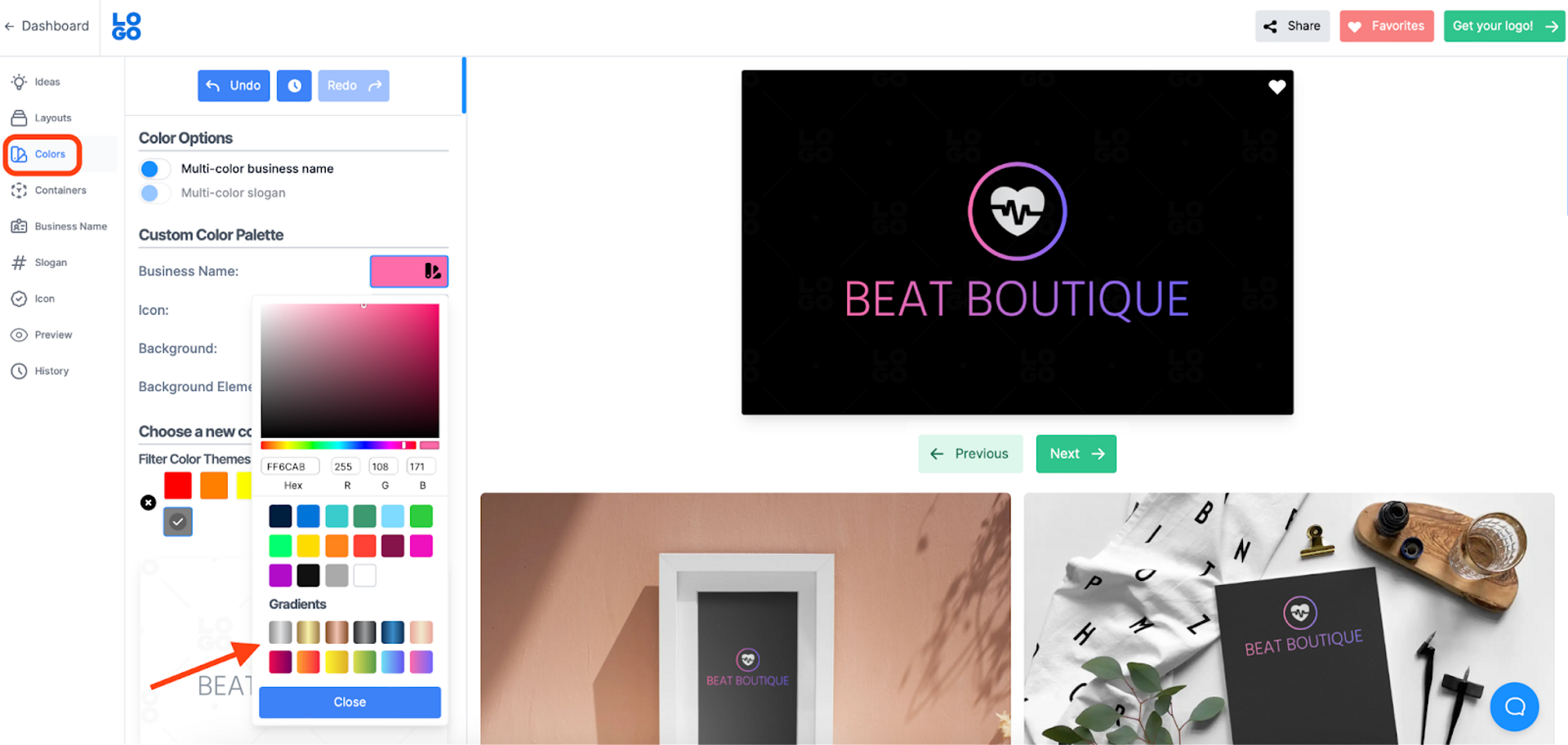 Feature Release: Create Dynamic Gradient Logos For Free With LOGO.com