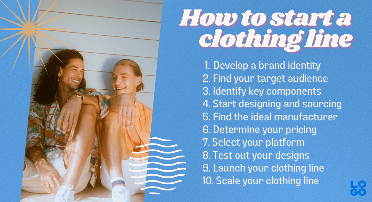 How To Start A Clothing Line & Get A New Clothing Brand Logo