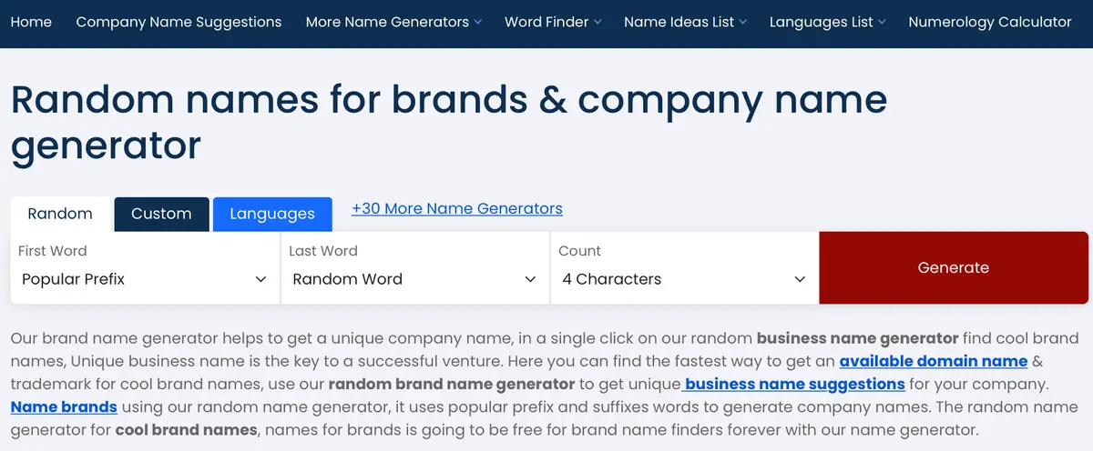 9 Free Business Name Generators For Unique Name Ideas In 2023