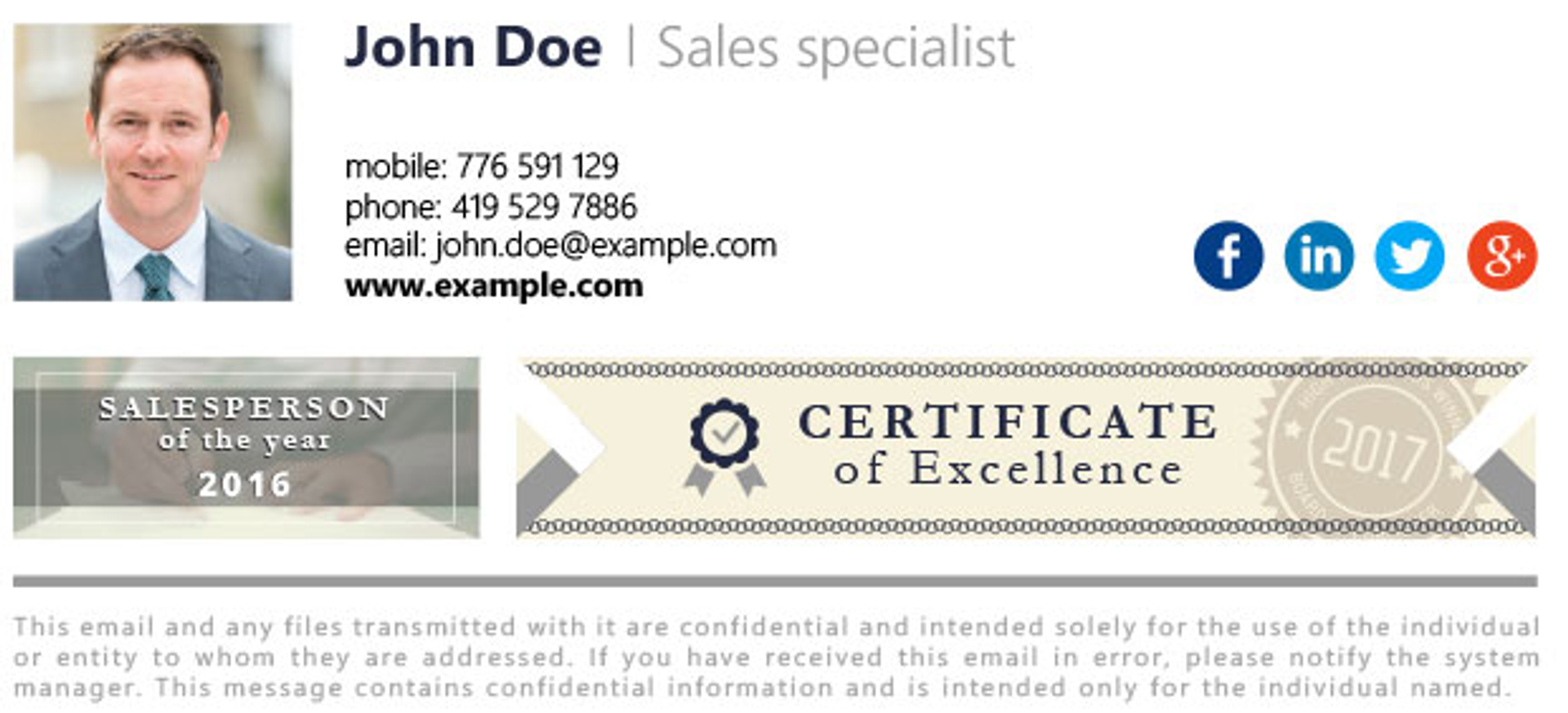 Create A Professional Email Signature: 15 Examples And Best Practices Create A Professional Email Signature: 15 Examples And Best Practices