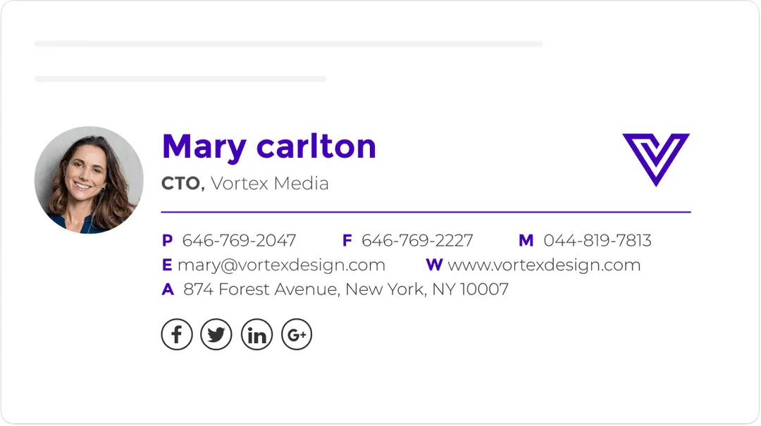 Create A Professional Email Signature: 15 Examples And Best Practices