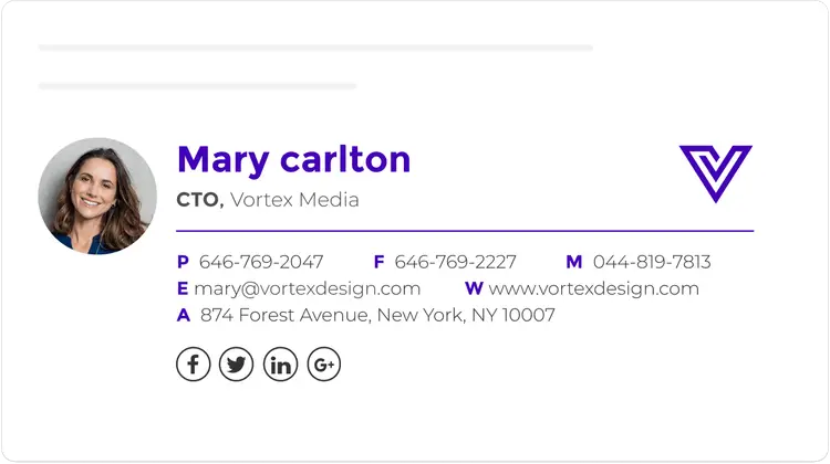 Create A Professional Email Signature: 15 Examples And Best Practices