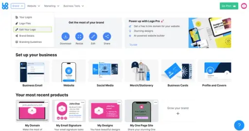 Create a logo for free