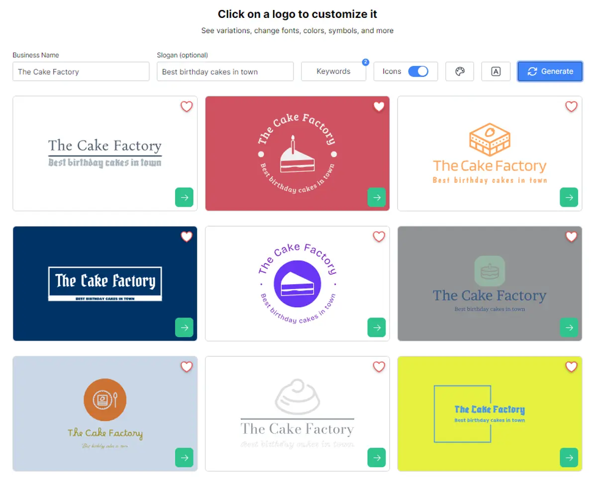 Create a logo for free