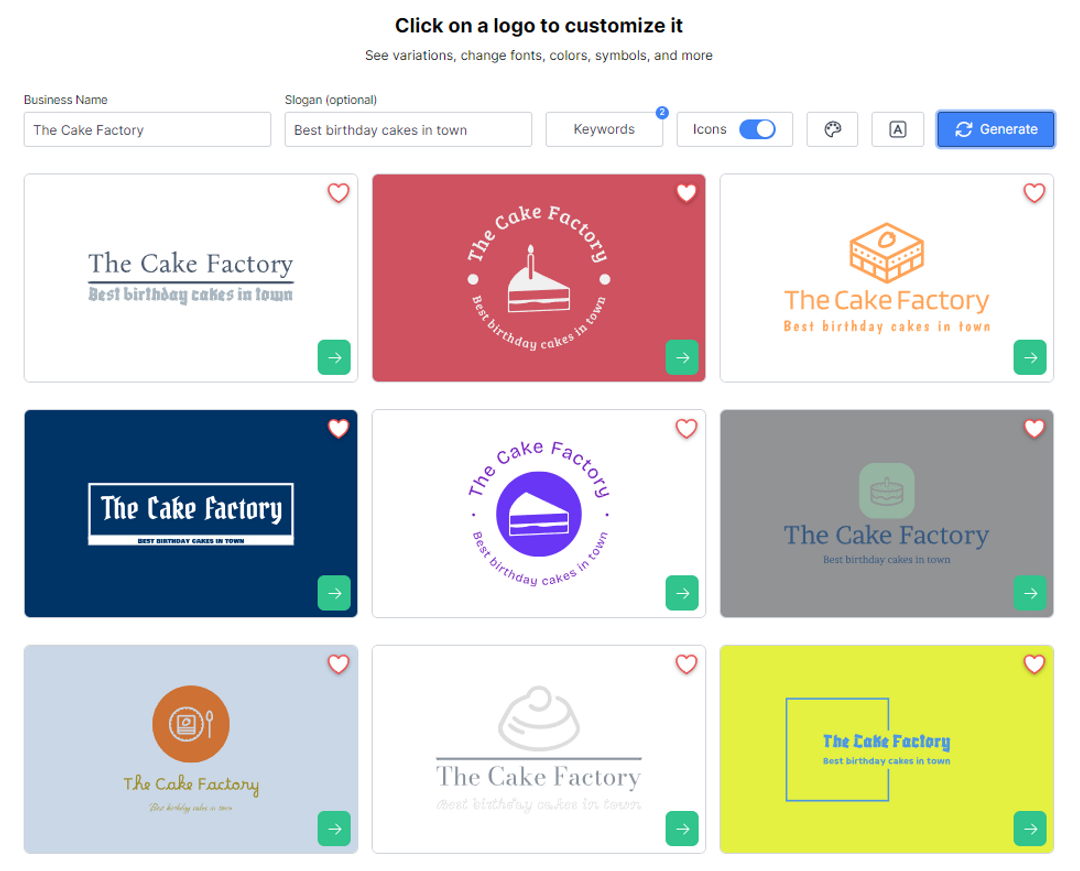 Create a logo for free