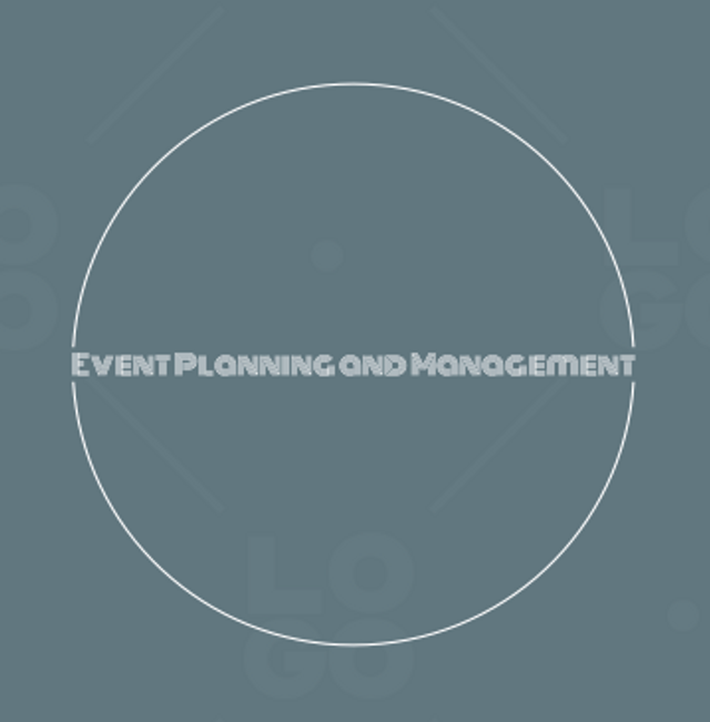 Event Planning and Management Logo Maker | LOGO.com