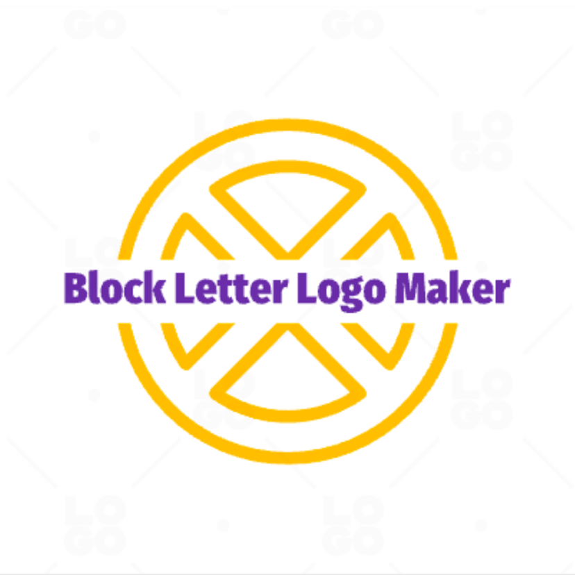 Block Letter Logo Maker Logo Maker | LOGO.com
