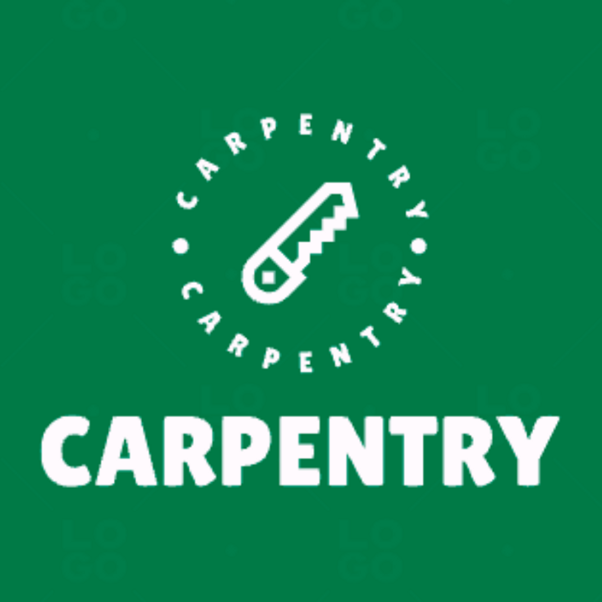 Carpentry Logo Maker | LOGO.com
